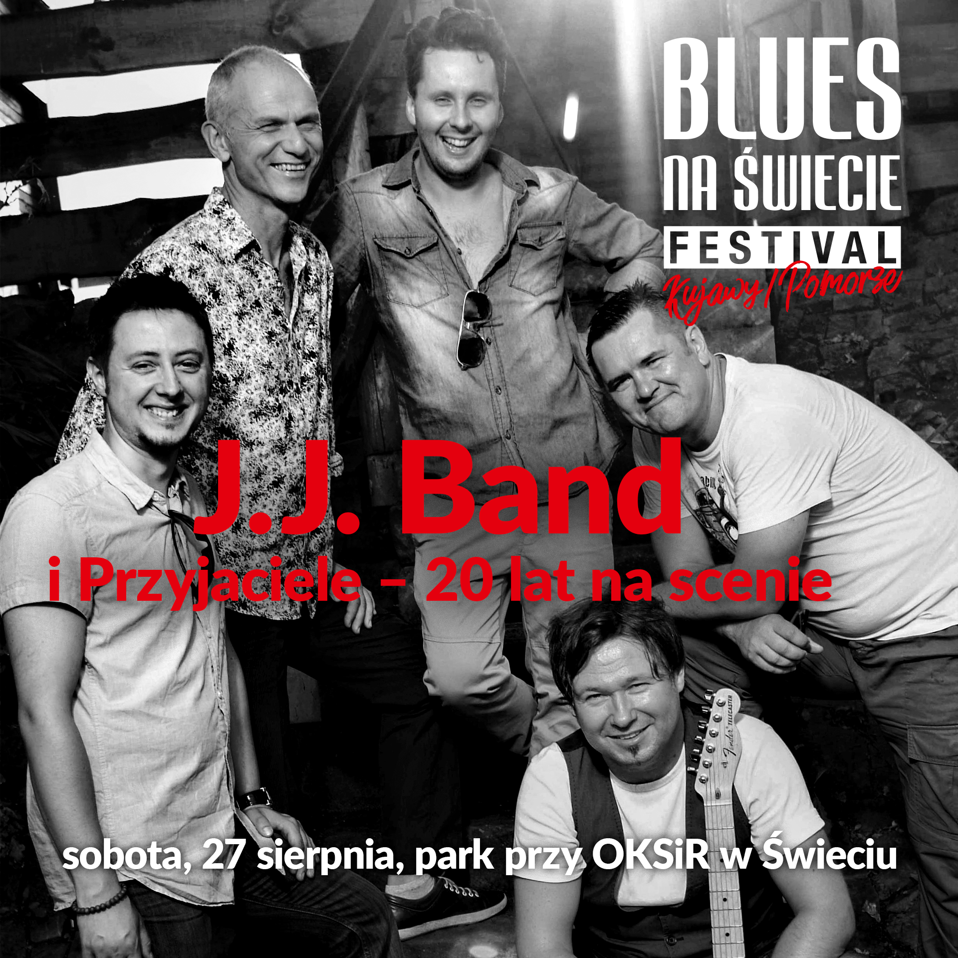 J.J. Band i goście – Blues na Świecie Festival Kujawy/Pomorze